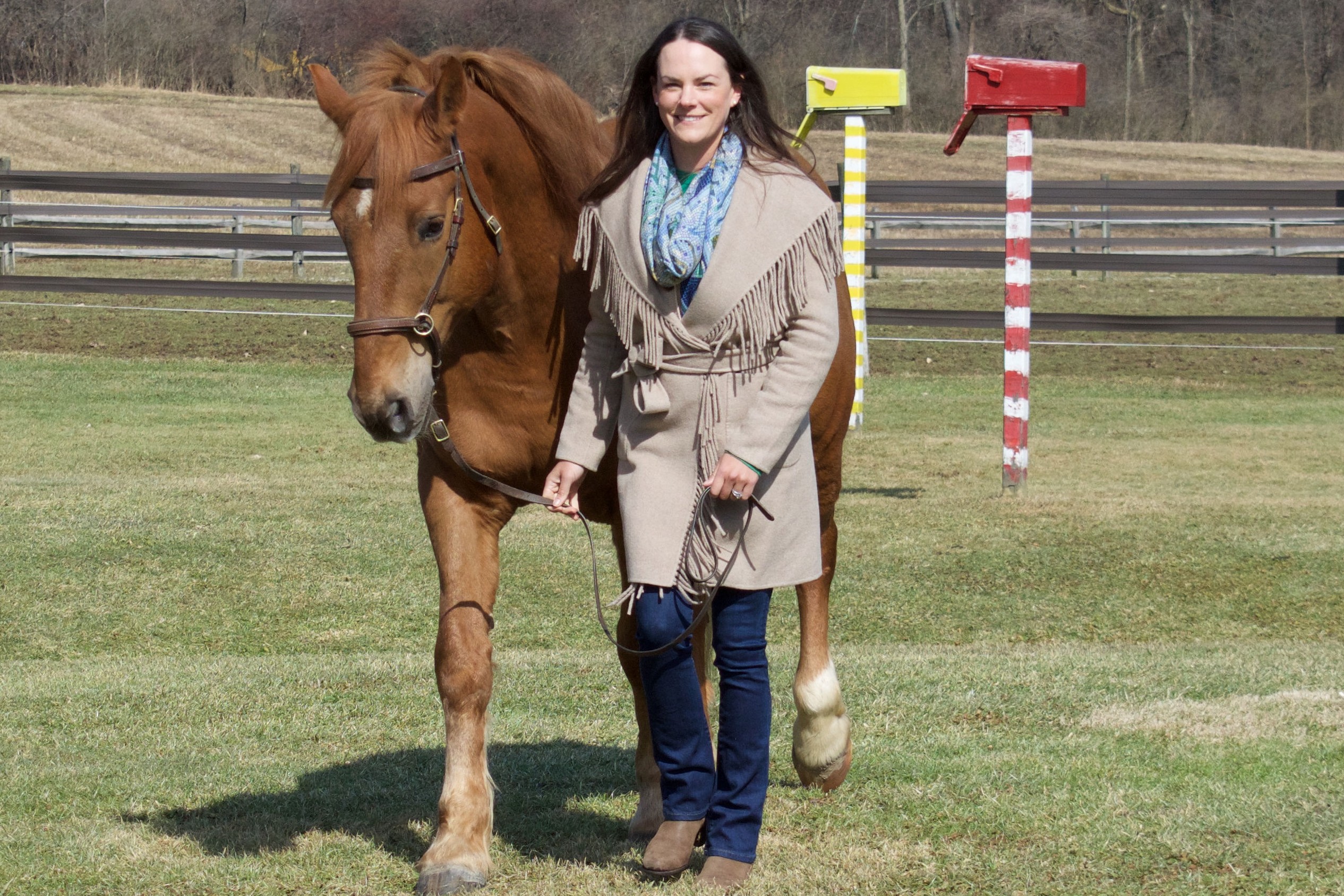 Vanessa gives back - Fieldstone Farm Therapeutic Riding Center